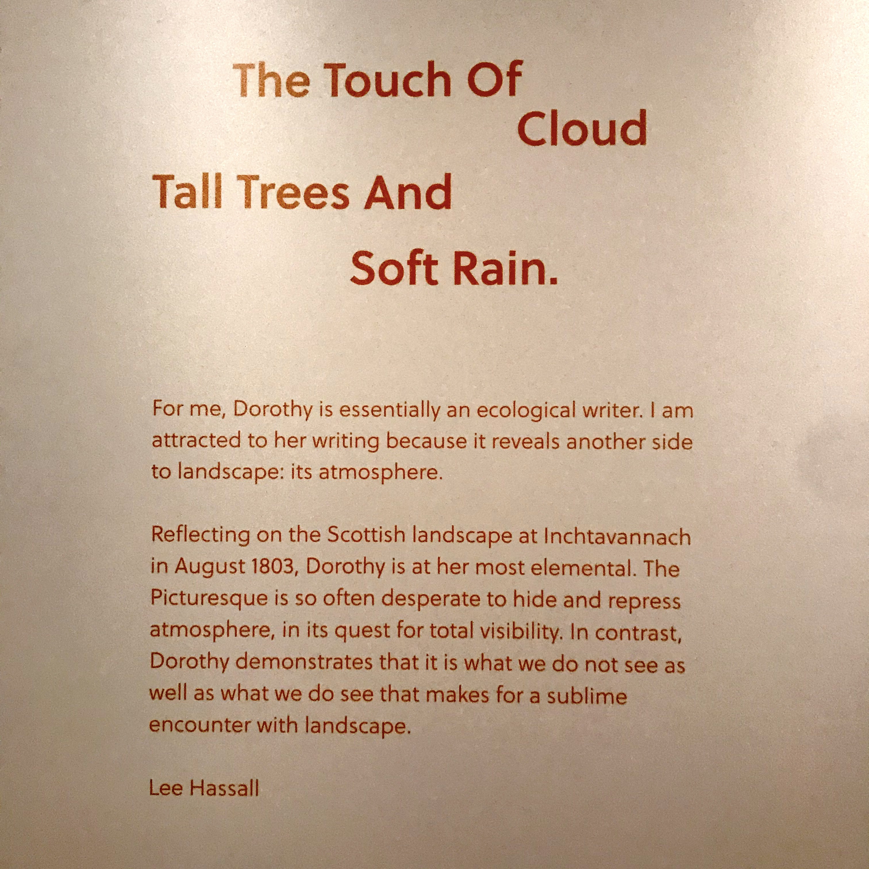 The Touch of Cloud – Lee Hassall